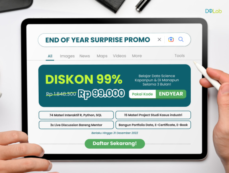 Promo End of Year Belajar 3 Bulan Hanya 99rb