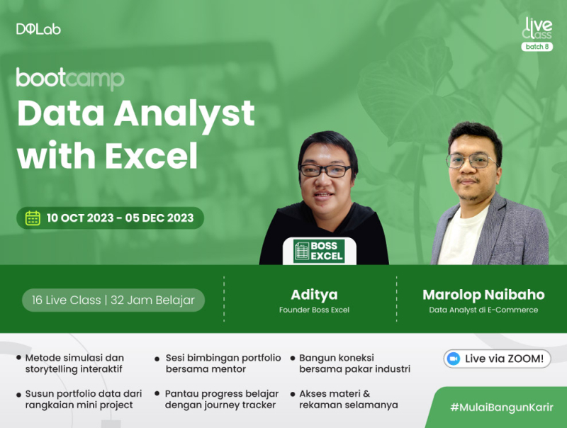 Bootcamp Data Analyst with Excel