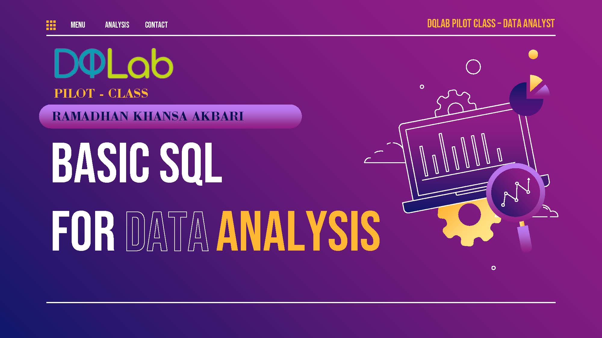 Bootcamp Data Analyst with Excel
