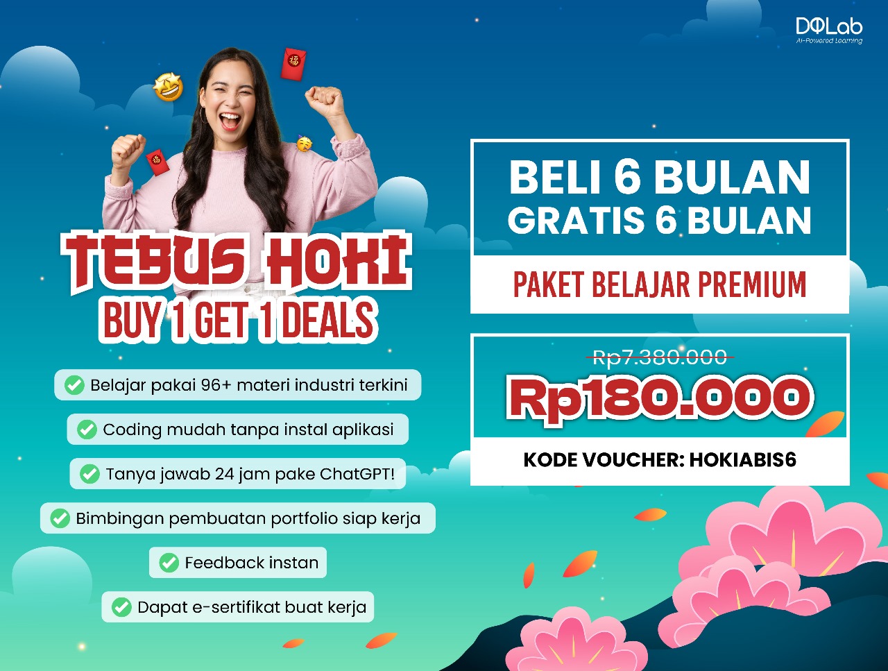 FLASH SALE DQLAB DATA WEEK! DISC. 96%