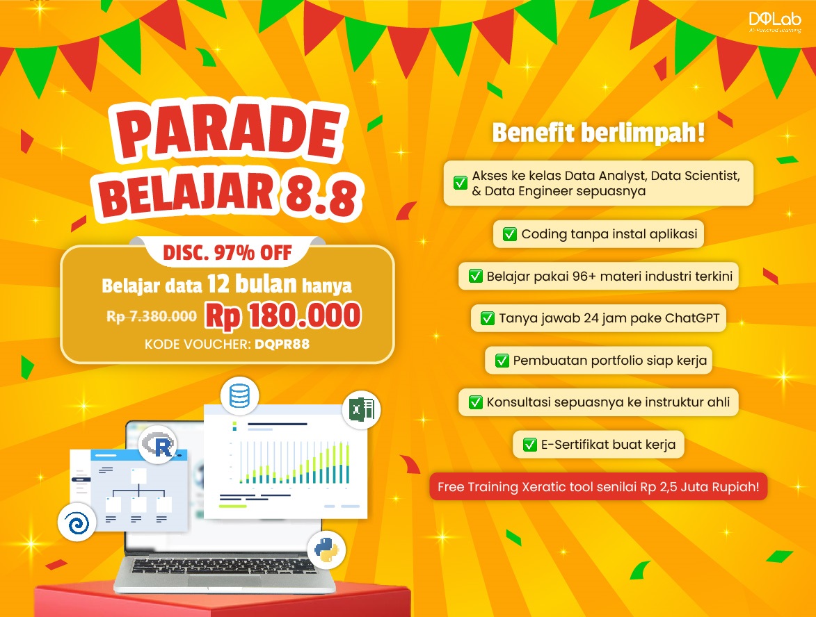 PARADE 8.8 DATA 12 BULAN HANYA 180K!
